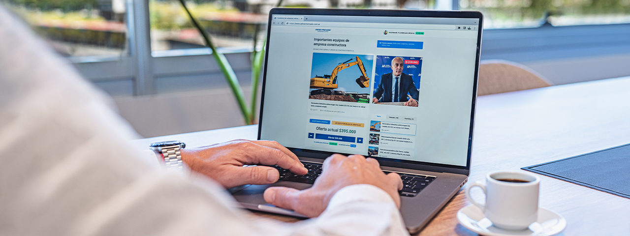 Cartelera de subastas online y presenciales - Adrián Mercado